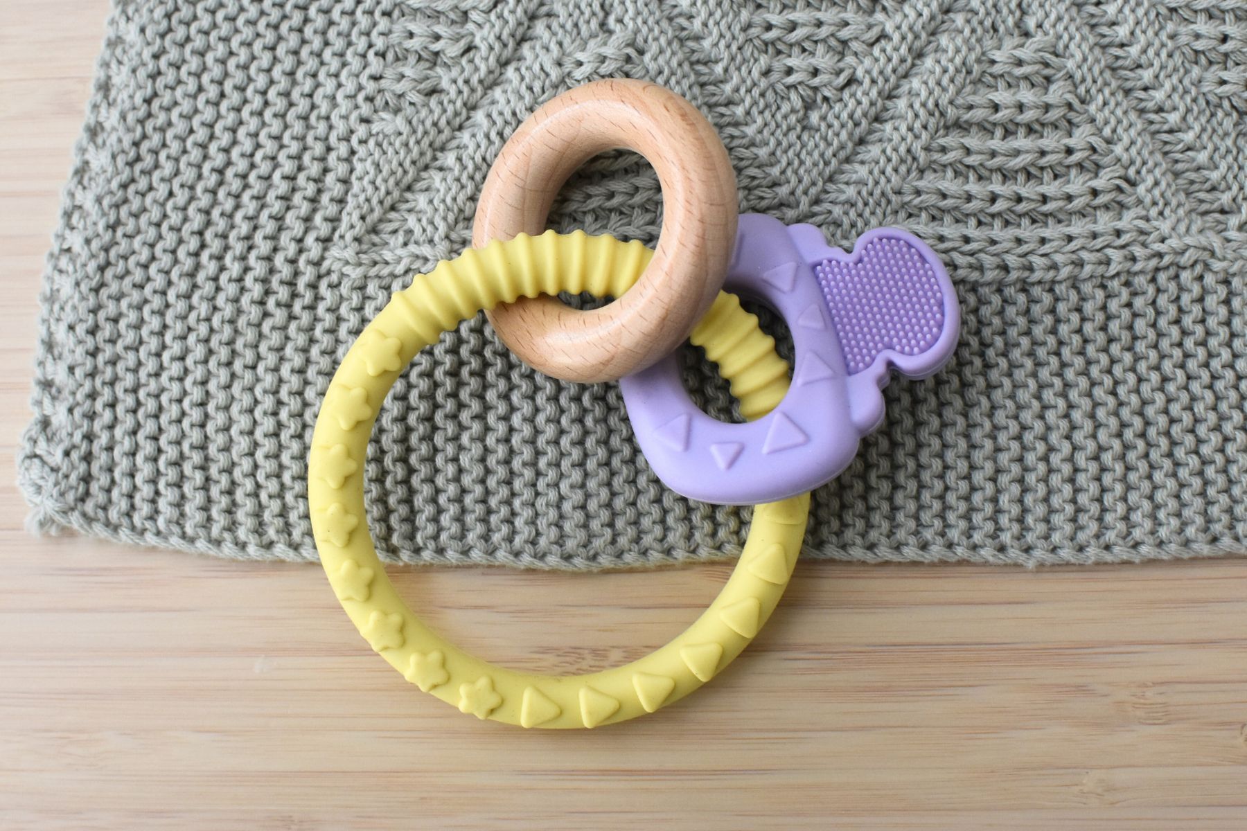 Textured Silicone Key Teether – Little Sunshine Kids