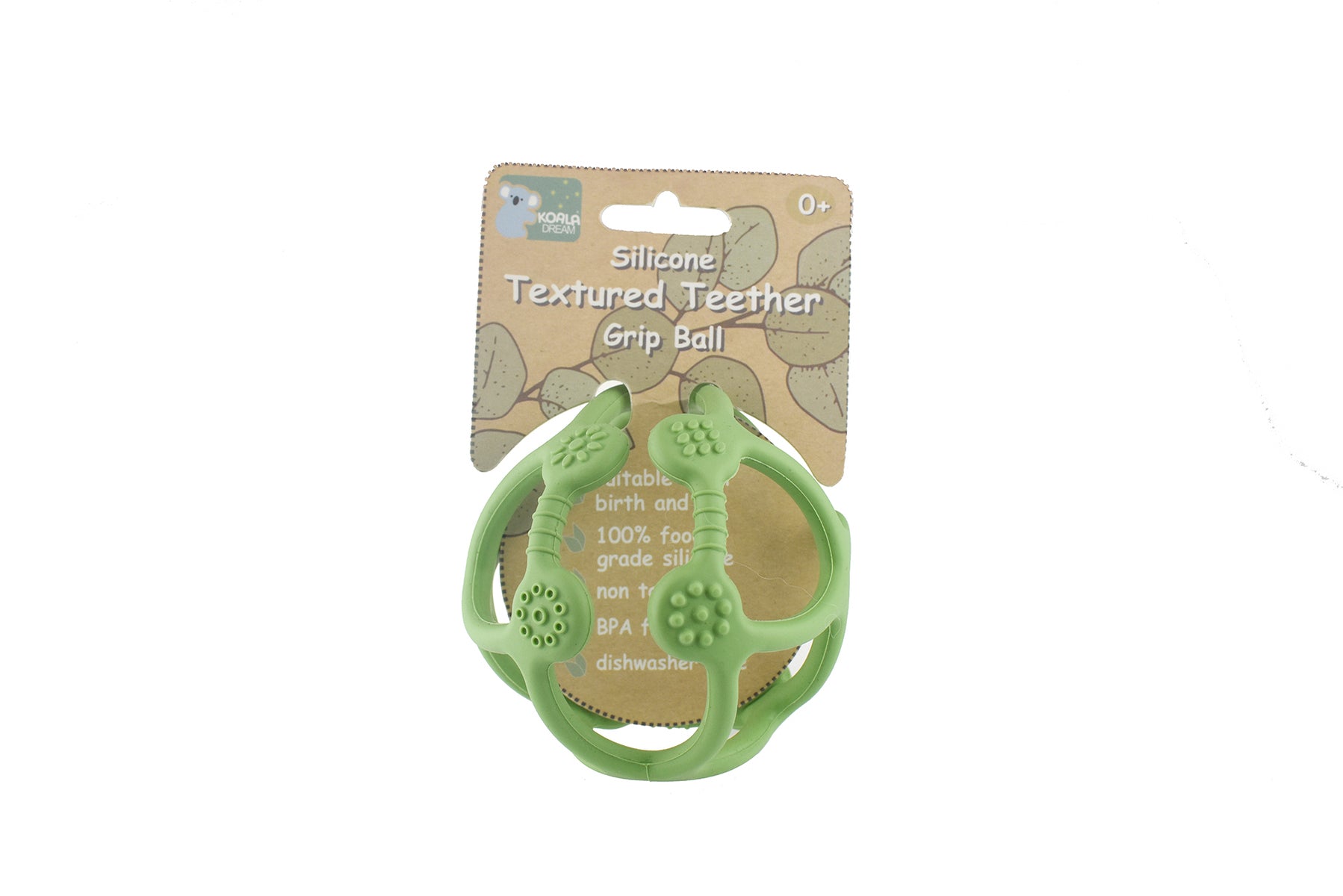 Silicone Textured Teether Grip Ball – Little Sunshine Kids