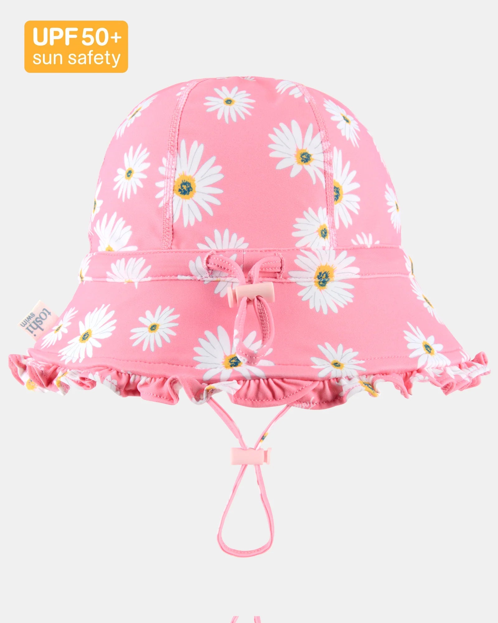 Swim Bell Hat Ripple - Daisy Watermelon – Little Sunshine Kids