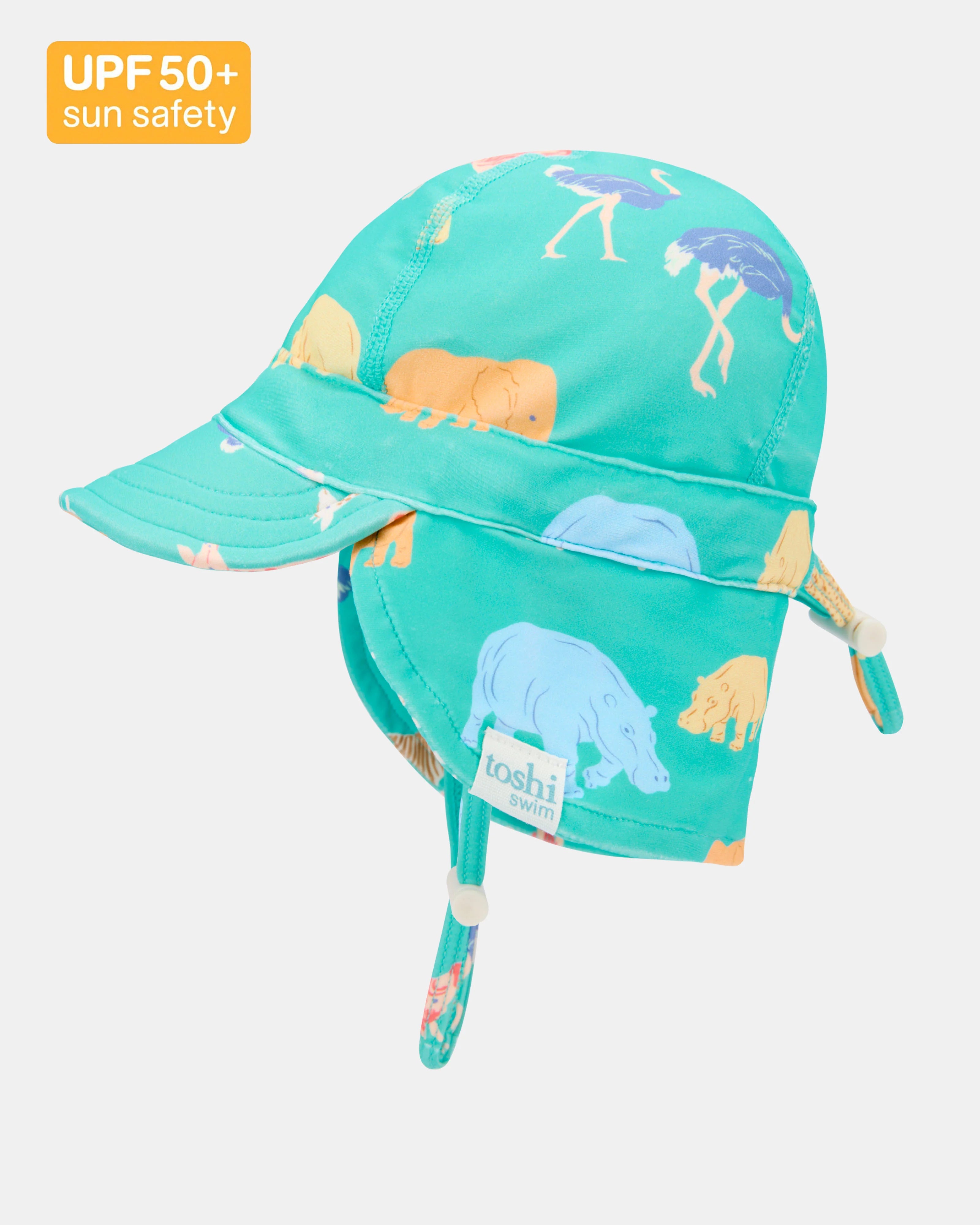 Swim Flap Cap Paradise - Congo Seagrass – Little Sunshine Kids