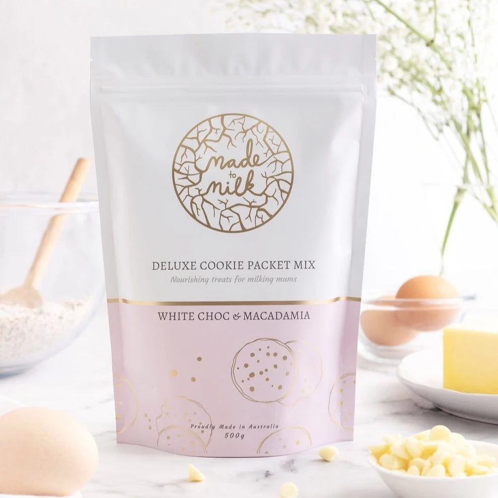 Deluxe Cookie Packet Mix - White Choc and Macadamia Nut – Little ...